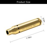 China Sturdy Bore Laser Sight 223 Rem Green Dot Laser Boresight Class IIIA for sale