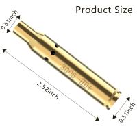 China 520nm Green Dot Bore Laser Sight Anodized Red Battery Included Cartridge for sale