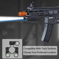 China M4 Tactical Shotgun Flashlight Laser LED Handgun Flashlights for sale