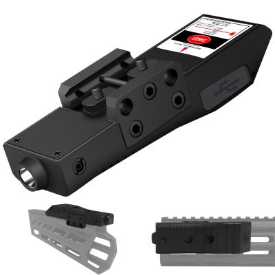 China M4 Blue LED Tactical Flashlights For Rifles Compatible M Lok Rail Surface for sale
