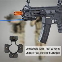 China M4 Blue LED Tactical Flashlights For Rifles Compatible M Lok Rail Surface for sale