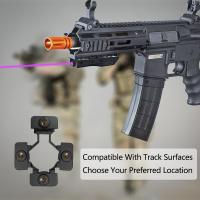 China OEM LED Tactical Flashlights For Handguns High Lumens Purple Laser for sale