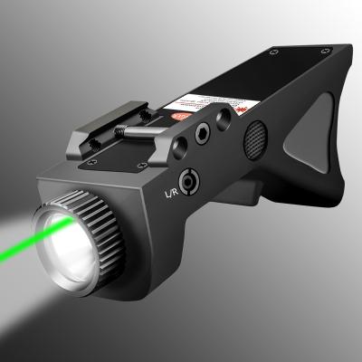 China 520nm Tactical Green Laser Beam Picatinny Mount 800 Lumens Flashlight for sale