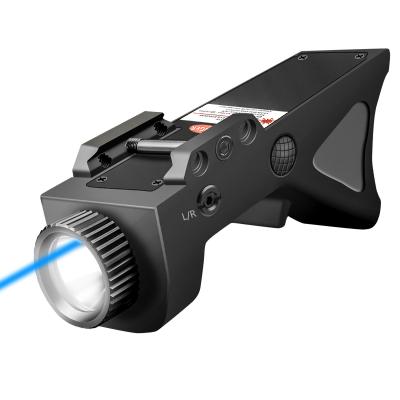 China 405nm Blue LED Tactical Flashlights Rechargeable Class IIIR 800 Lumens for sale