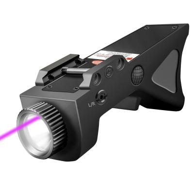China 405nm Purple Pistol Laser Aluminium Sturdy Picatinny Mount Laser for sale