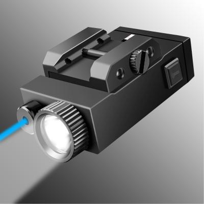 China IPX4 Pistol Laser Blue 450nm Picatinny Rail Mount Laser Sights Shockproof for sale