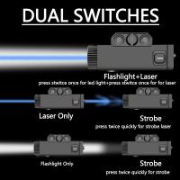 China IPX4 Pistol Laser Blue 450nm Picatinny Rail Mount Laser Sights Shockproof for sale