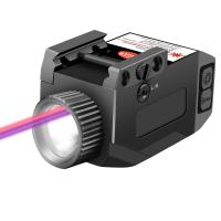 China Red Purple Airsoft Gun Lasers 650nm / 405nm Tactical Flashlight Laser 800 Lumens for sale