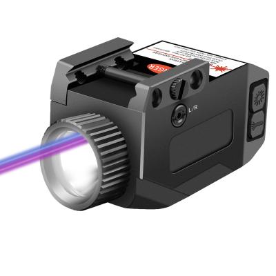 China Reliable Airsoft Gun Lasers 800 Lumens Tactical Flashlight Laser Sight Combo for sale