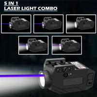 China Reliable Airsoft Gun Lasers 800 Lumens Tactical Flashlight Laser Sight Combo for sale