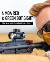 China Tactical Airsoft Gun Lasers Riflescope Reflex Laser Sight Shockproof for sale