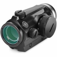 China 1x25 Airsoft Red Dot 9-11mm Rail Sight Black 3 MOA Red Dot Integrated Mount for sale