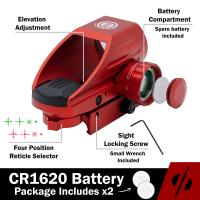 China Hunting Pistol Red Dot Reflex Sight Scope With Quick Detach Mount for sale