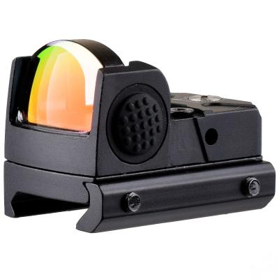 China 2 MOA Rifle Reflex Red Dot Sight Aluminium Fog Proof With Picatiinny Rail Mounts for sale