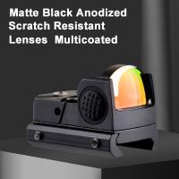 China 2 MOA Rifle Reflex Red Dot Sight Aluminium Fog Proof With Picatiinny Rail Mounts for sale