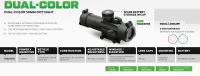 China OEM Tactical Airsoft Red Dot Sight 30mm Black Shock Resistant for sale