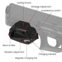 China Nylon Shotgun Hunting Accessories Class IIIA Compact Pistol Laser Sight for sale