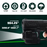 China Ipx4 Shotgun Hunting Accessories Picatinny Mount 650nm Green Light Laser Sight for sale
