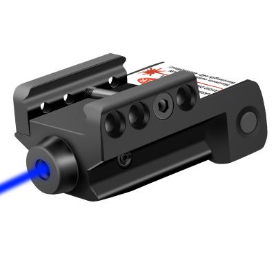 China Compact Blue Laser Dot Sight Scope Adjustable Low Profile Picatinny Rail for sale