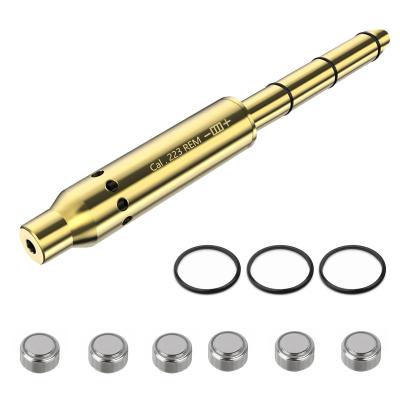 China Red Laser Bore Sighter Laser Boresighter 223 5.56mm 9mm Bore Sight Zeroing Bore Sighting Kit for sale