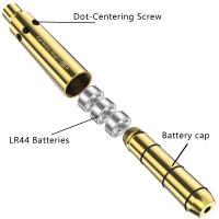 China 540nm Brass Bore Sight 9mm Green Laser Boresighter With 9 Batteries for sale