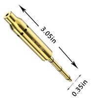 China Green Bore Sight Cal 177 Laser Boresighter With 3 Sets Of Batteries for sale