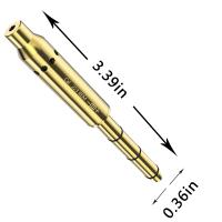 China Green Bore Sight 223 5.56mm Bore Sight Laser Boresighter 3 Sets Of Batteries for sale