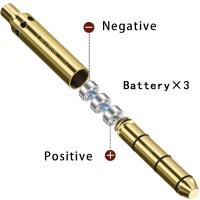 China 7MM Bore Sight Cartridge Red Dot Laser Zeroing Boresighter Four Sets Of Batteries for sale