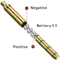 China 27mm Caliber Red Dot End Barrel Laser Boresighter 2 Set Of Batteries Bore Sighter For Pistol Rifle Air Gun for sale