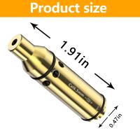 China 6.5 Laser Training Cartridge Dry Fire Trainer Integrated Snap Cap With O Rings for sale