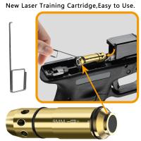 China 9mm Laser Training Cartridge Built In Rubber Snap Cap For Dry Fire Training Practice Extra O Rings for sale