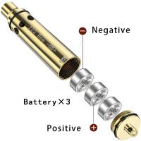 China Laser Bore Sight 223 In Chamber Laser Boresighter With Chamber Extractor Tool And 2 Batteries for sale