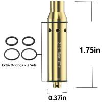 China Laser Bore Sight 223 In Chamber Laser Boresighter With Chamber Extractor Tool And 2 Batteries for sale