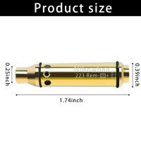 China Boresighter 223 5.56mm Laser Bore Sighter Fast Accurate Quick Zeroing Bore Sighting Laser for sale