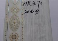 China Clear Lines Heat Transfer Foil Waterproof PVC Decorative Film For Furniture Tide Resistance for sale