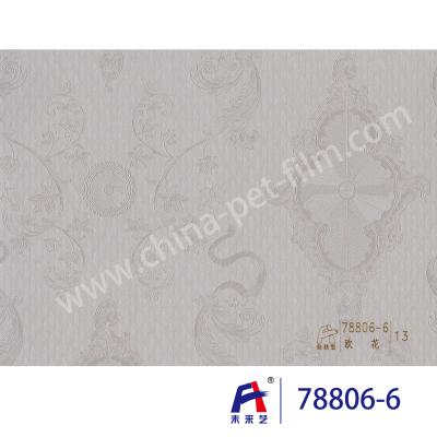 China Custom Thickness 0.12-0.14mm PVC Coating Film For Decorating PVC Plates for sale