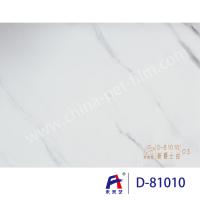 China Jazz White 0.14mm PVC Decorative Film For Decorating PVC Plates for sale