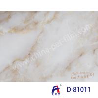 China Tianshan White Jade Waterproof PVC Coating Film For Skirting for sale