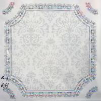 China Eco-Friendly and Durable Stamping Foil for PVC Ceiling 603x603mm High Durability for sale