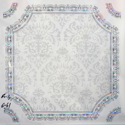 China Eco-Friendly and Durable Stamping Foil for PVC Ceiling 603x603mm High Durability for sale