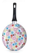 China PORCELAIN ENAMELLED NON-STICK FRY PAN for sale