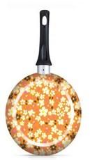 China PORCELAIN ENAMELLED NON-STICK FRY PAN for sale