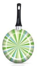China PORCELAIN ENAMELLED NON-STICK FRY PAN for sale