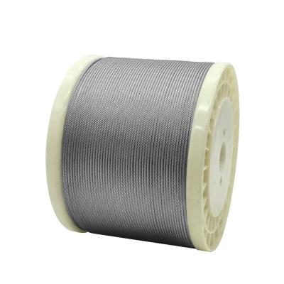 China 1*19 304 Durable Stainless Steel Wire Rope For Safety Fence Twist Resistance for sale
