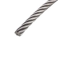 China 10mm - 18mm Ss 304 Wire Rope Invisible Grille 19x7 Stainless Steel Wire Rope for sale