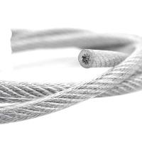 China 300 Series Invisible Grill Wire Rope  7*37 20mm - 32mm  304 wire rope for sale
