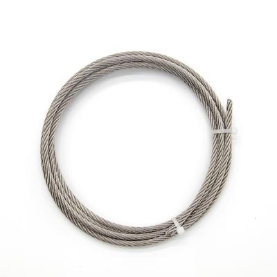 China 316 7x37 Stainless Steel Wire Rope 14mm  GB AiSi TSHS Surface for sale