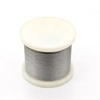 China 7*7 6*7+IWS 3mm Stainless Steel Wire Rope For Industry And Machine for sale
