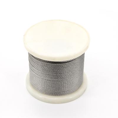 China 7*7 6*7+IWS 3mm Stainless Steel Wire Rope For Industry And Machine for sale