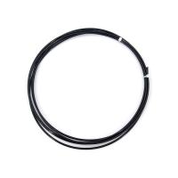 China Black Nylon Stainless Steel Wire Ropes 7*7 1.2mm Beautiful And Firm for sale